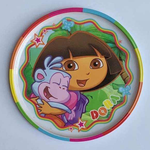Nickelodeon | Dining | Dora The Explorer 8inch Child Plate 5 5 | Poshmark